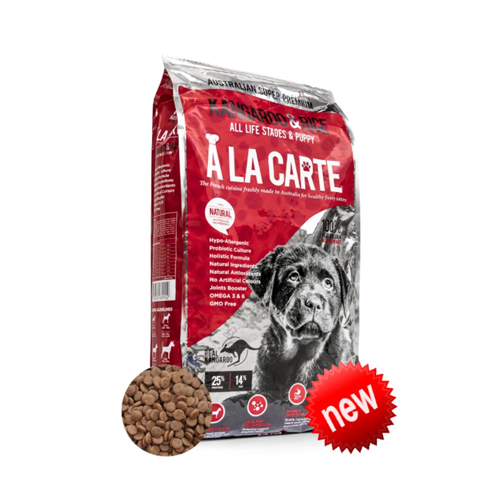 A La Carte Kangaroo & Rice Dog Food | Delivery in Malaysia