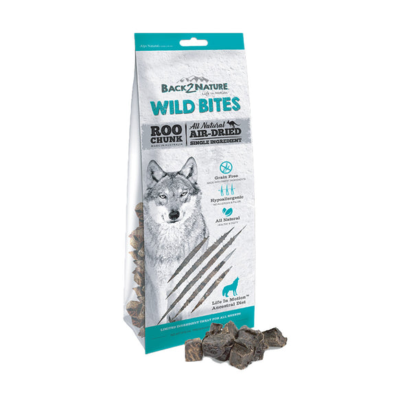 Back2Nature Roo Chunks Dog Treats | Delivery in Malaysia